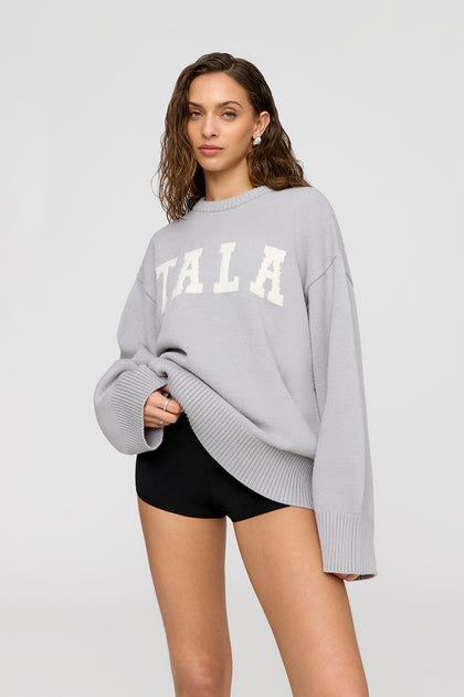 tala logo knit sweater – TALA