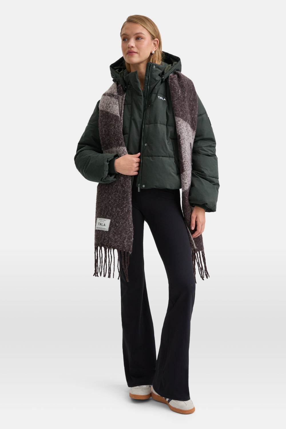 Storm Puffer Jacket - Dark Moss – TALA