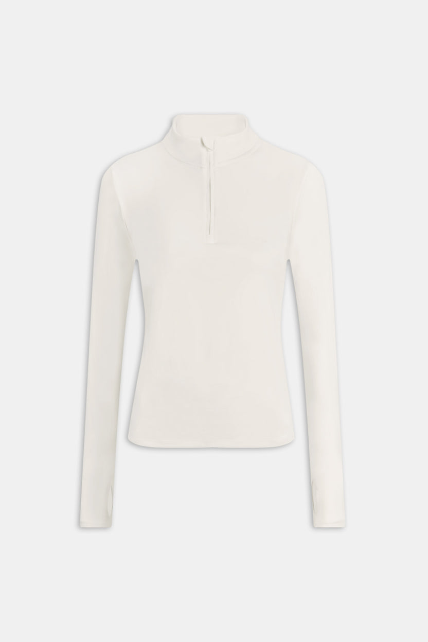 UltraLite Quarter Zip Jacket - Ivory – TALA