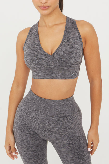 GREY SUSTAINABLE GYM WEAR | TALA